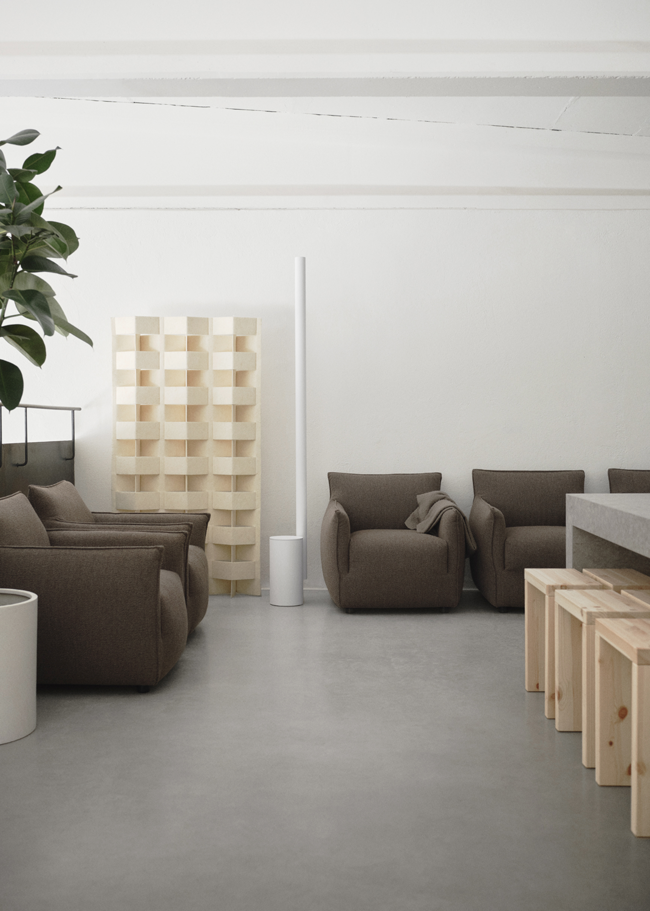 Stilren studio med varmgrå toner - Inspiration - Bricmate